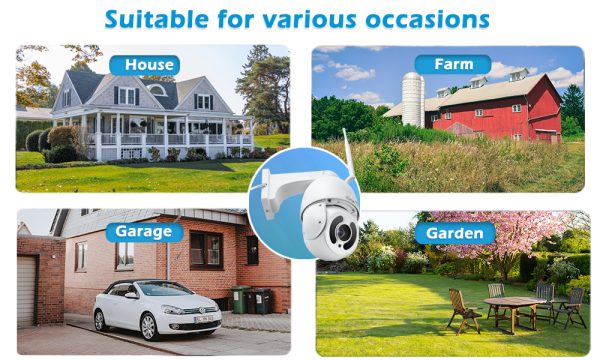 4G LTE 5MP高清移動SIM卡數據聯網 PTZ 20倍光學放大 支援RTSP - iSmartView