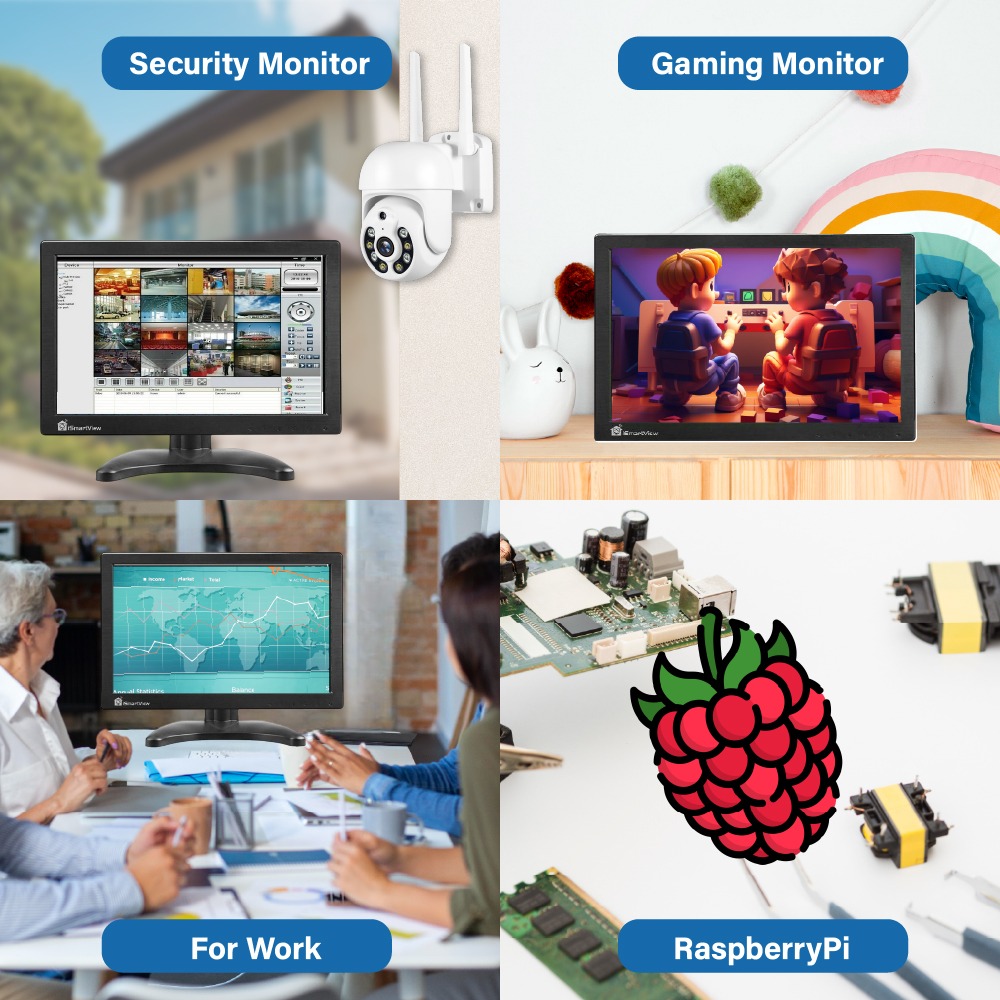 10.1"吋 高清HDMI Monitor ISP LED液晶顯示器 - iSmartView