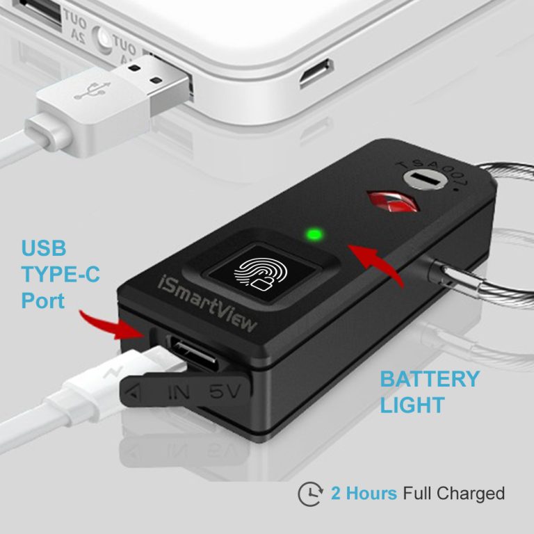 智能指紋鎖 海關規格 TSA approved - iSmartView