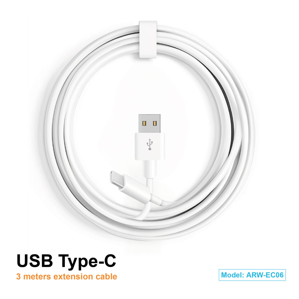 USB - Type-C 3米 延長線IP Wi-Fi Camera攝錄機電源線10ft iPhone 15 16 充電線 延長線 數據線 ...